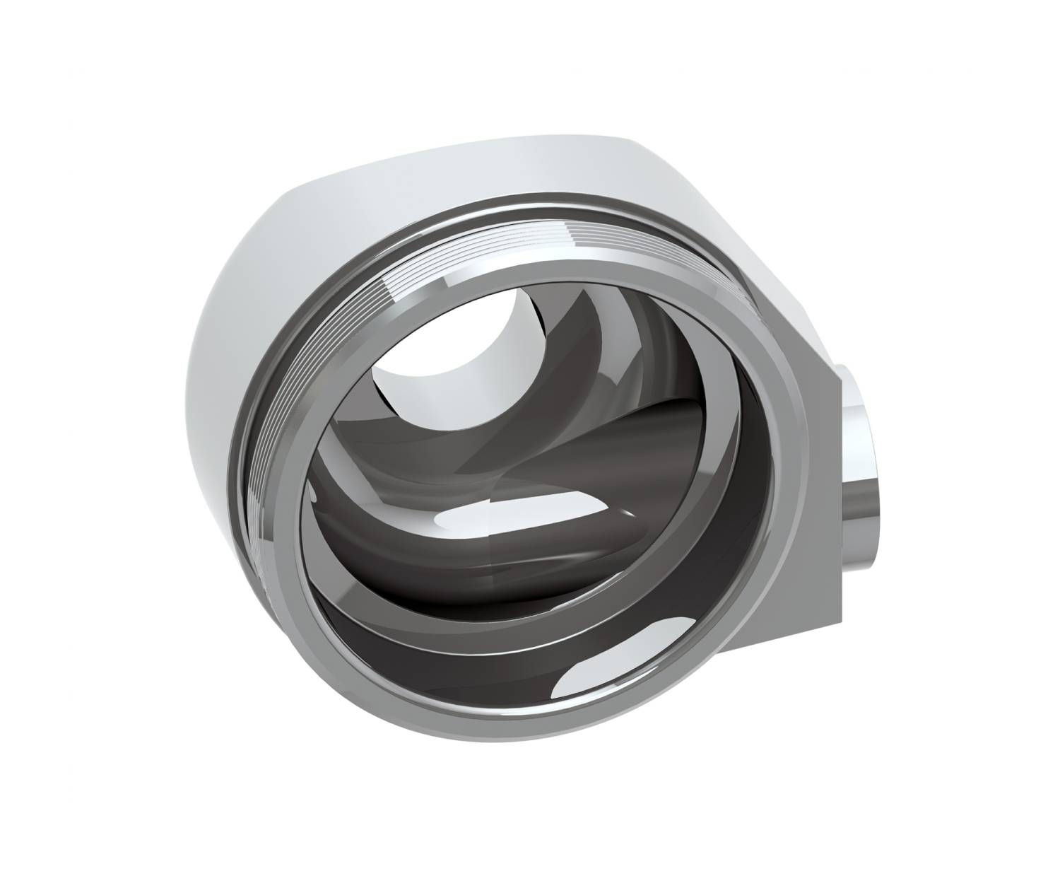 A 010 - SHUT OFF 90 VALVE BODY TANG. RIGHT | Rattiinox Aseptic ...